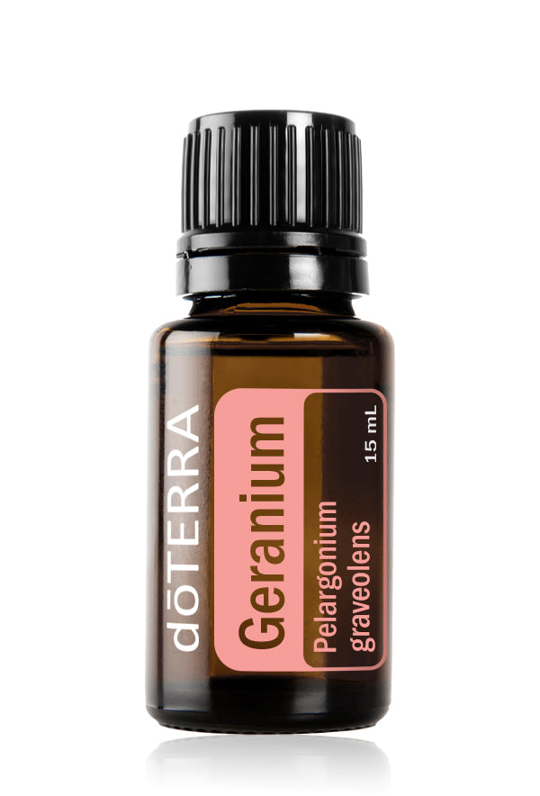 doTERRA Geranium Essential Oil – Clear Skin & Calming Floral Aroma ...